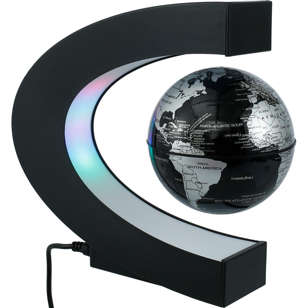 LED World Map Magnetic Levitation Floating Globe – ToHitTheRoad