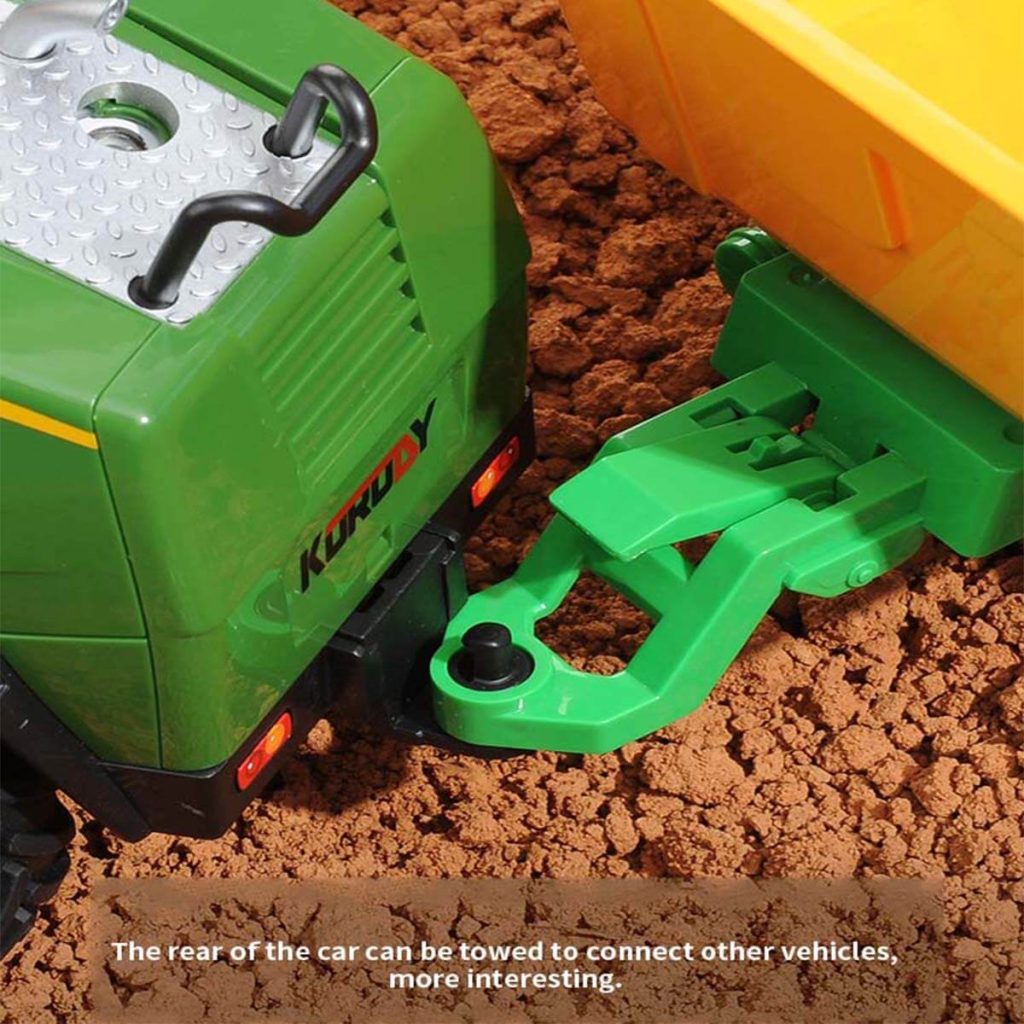 1:24 Remote Control Harvester Vehicle 2.4G RC Electric Four Wheel ...