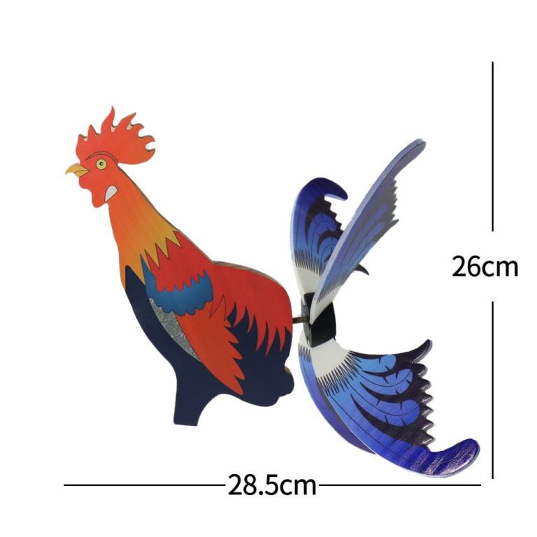 2023 Best Garden Decor-The live rooster windmills – ToHitTheRoad