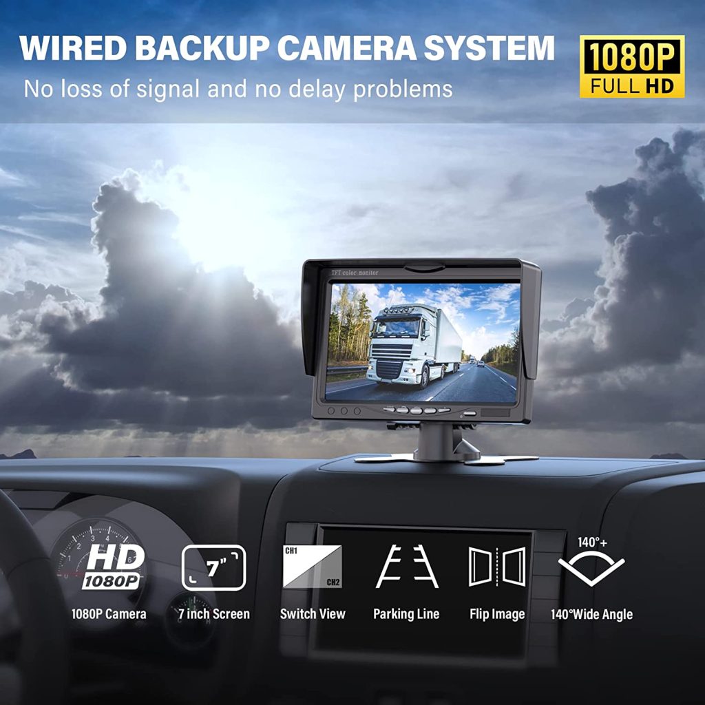Backup Reverse Camera for Truck and Trailer – ToHitTheRoad
