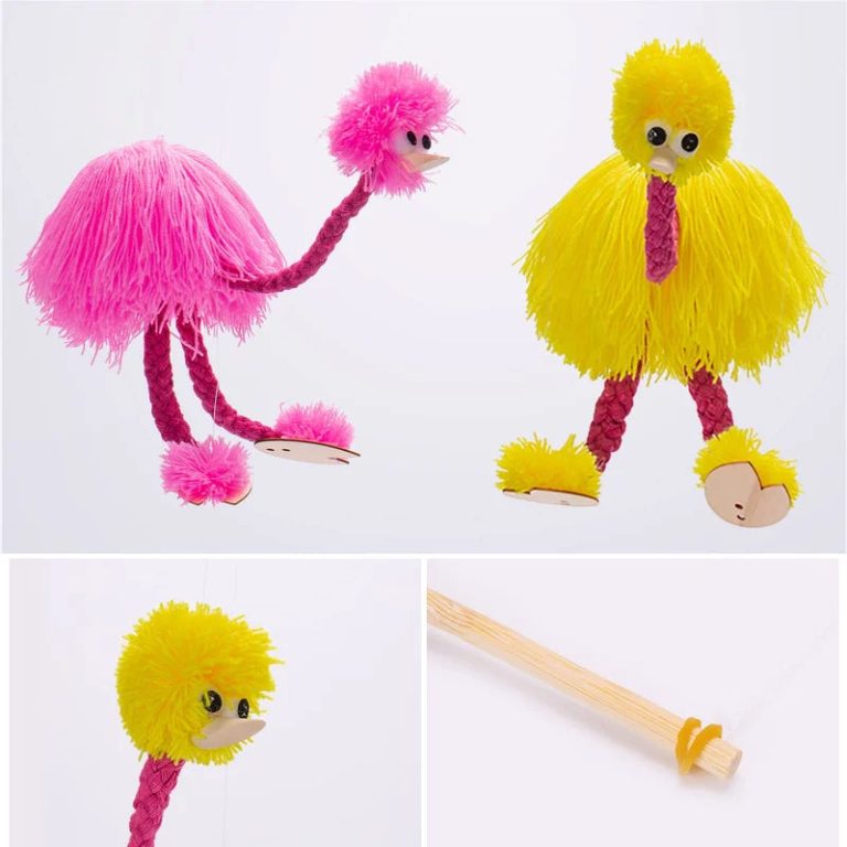 Ostrich Marionettes String Puppets – ToHitTheRoad