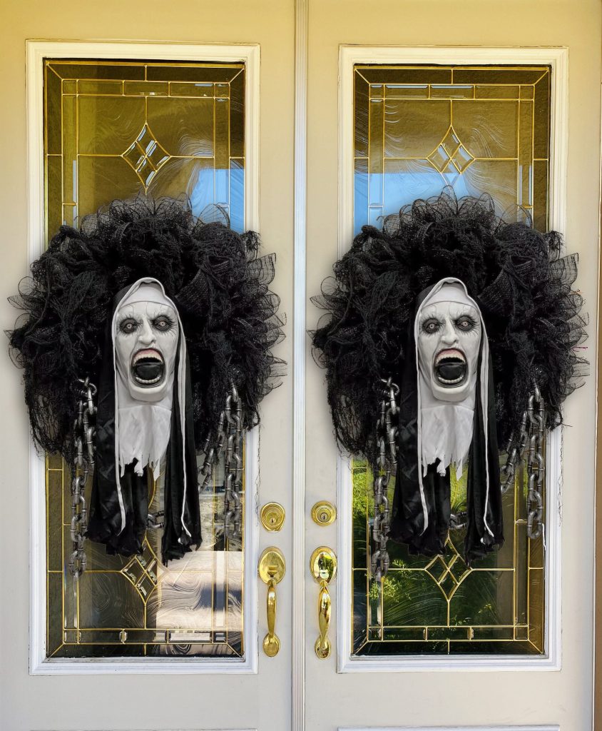 The Nun VALAK, Horror movie wreath – ToHitTheRoad