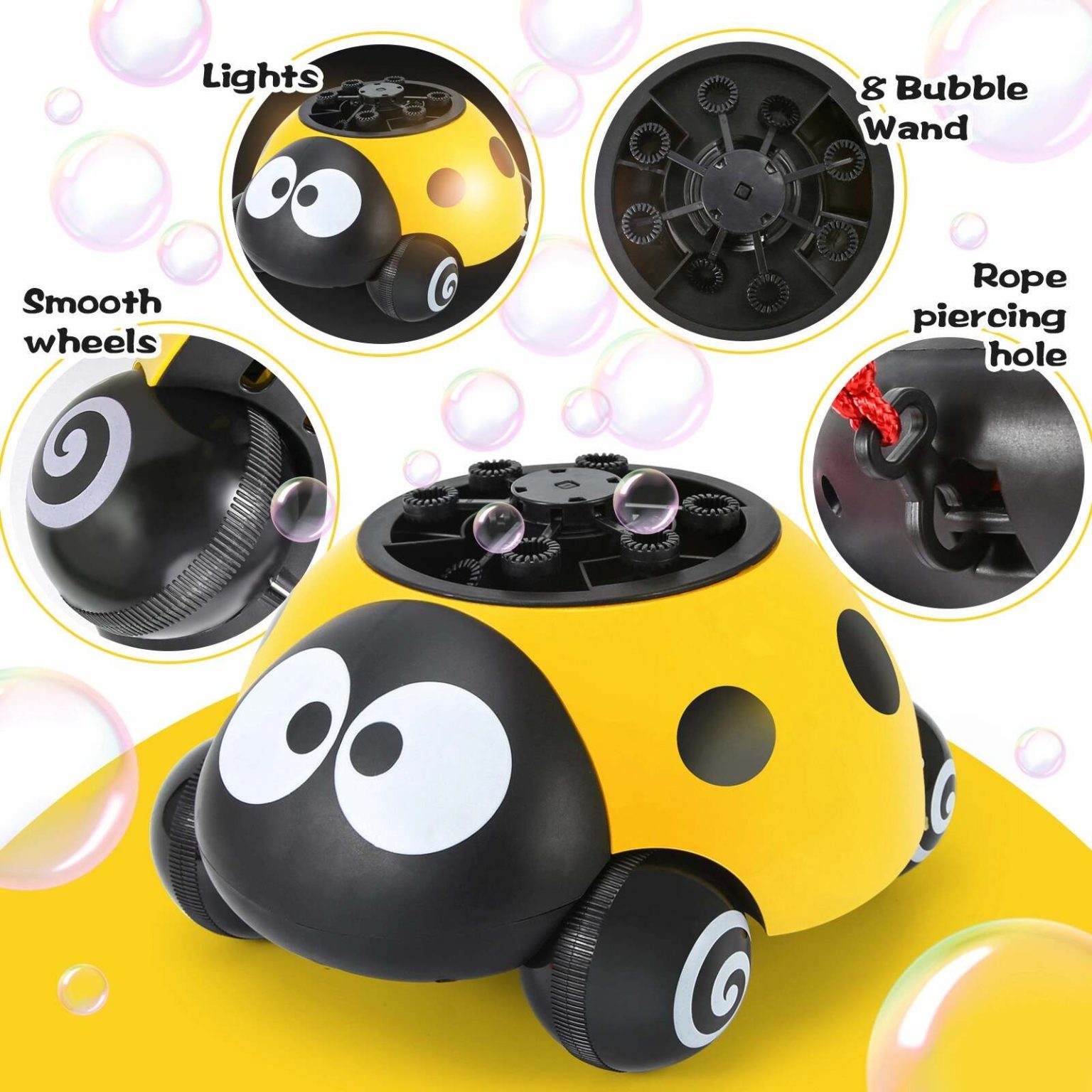 Ladybug Bubble Machine – ToHitTheRoad