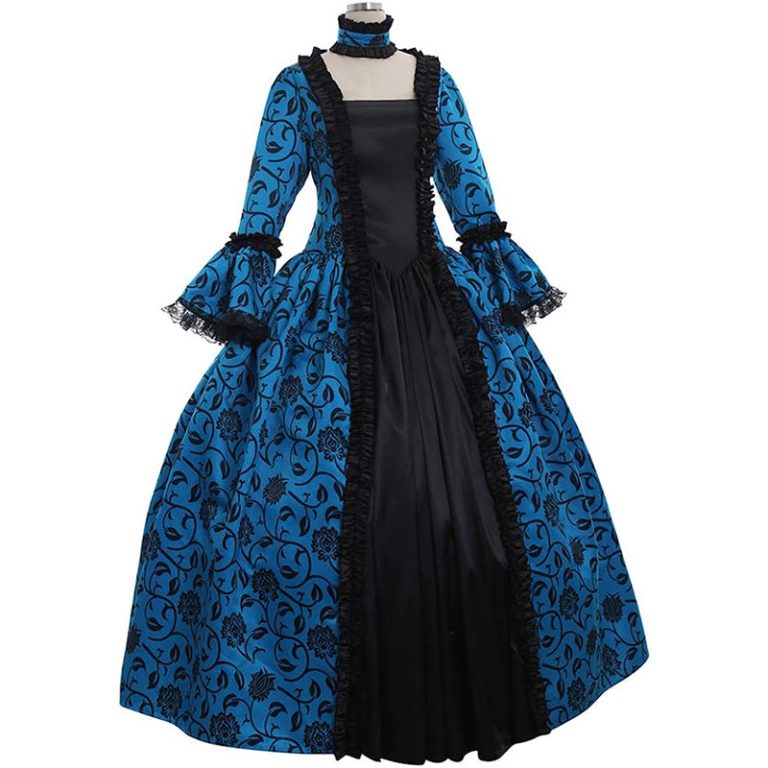 Women’s Victorian Rococo Dress Inspiration Maiden Costume – ToHitTheRoad